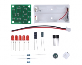 DIY Kit Voice Control Red LED Rhythm Lamp | Soldering Projects for ...
