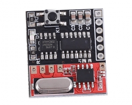 433MHz 4CH Wireless Receiver Module + 4-Key Remote Controller 4.5-5.5V ...