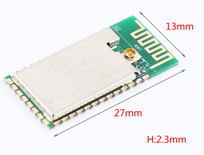 GFSK Wireless Bluetooth RF Transceiver Module nRF52832 BLE5.0 UART DC 3 ...