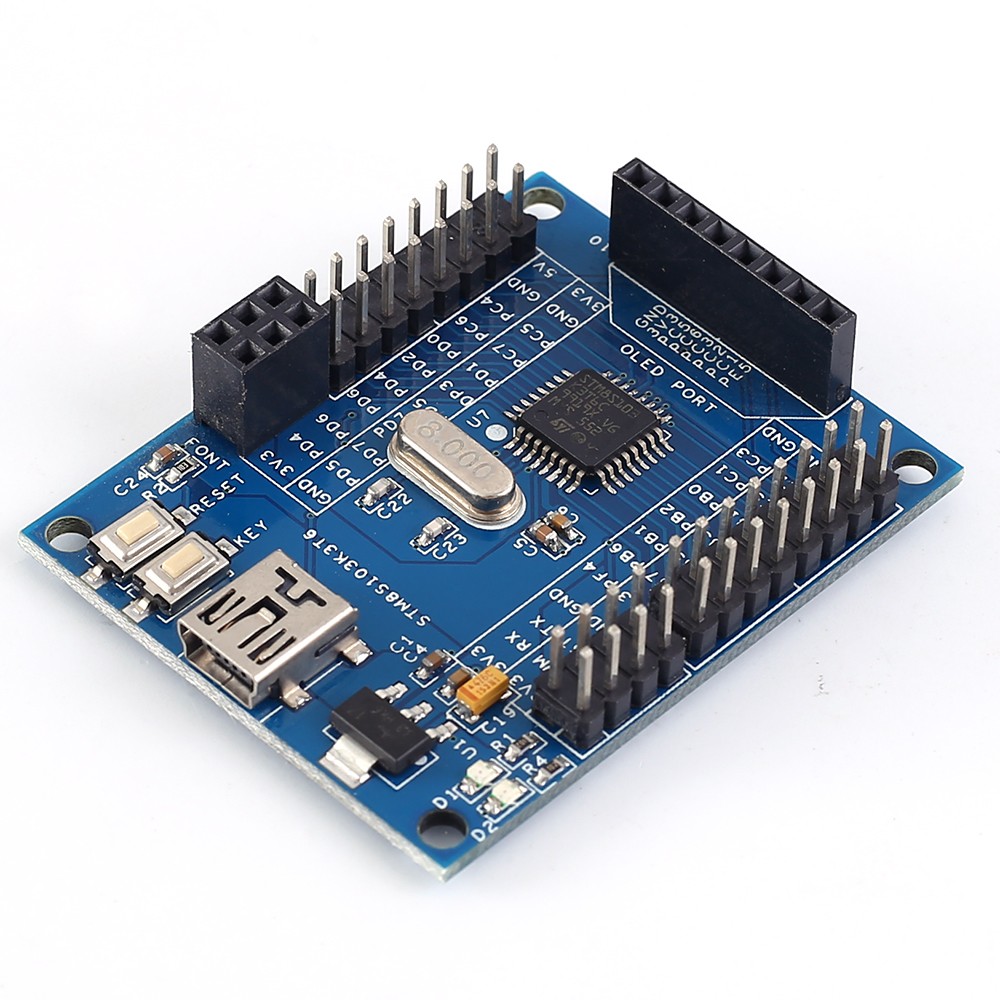 STM8S103K3T6 Development Board ARM STM8S Programmable MCU Controller ...