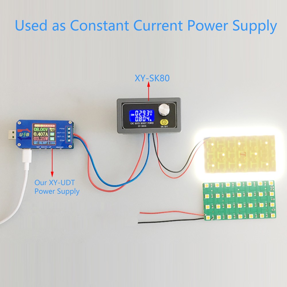 Dc Power Supply DC DC Automatic Boost/ CC CV Power Module 0.5 30V 6A ...